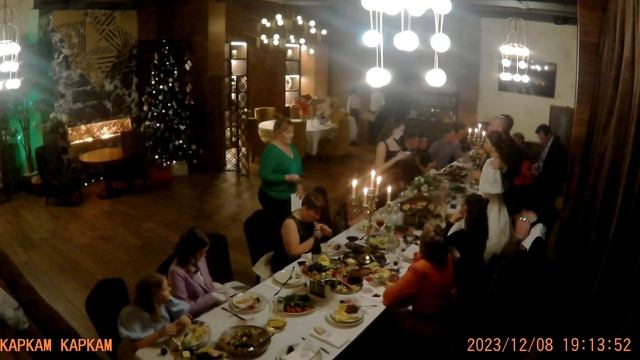 Свадьба Чарли и Гали в ресторане