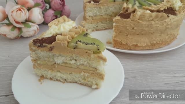 Бисквитный Торт Банановое Искушение Вкусняшка