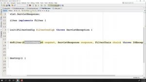 How to Create and Configure Filer in Java WEB Application | Servlet and JSP #39