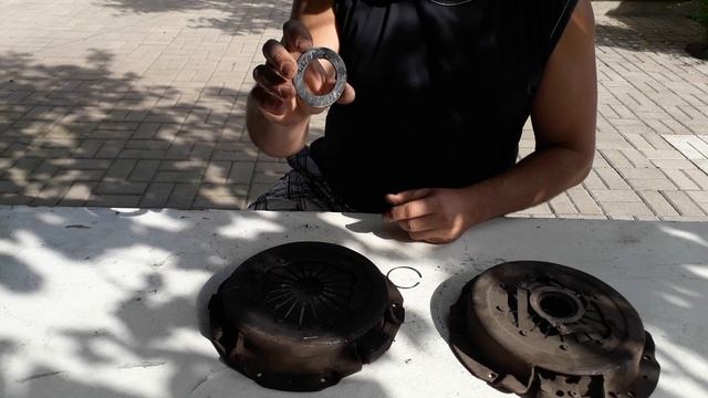 Пятак вместо паука на Ваз классика