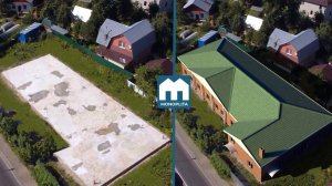 Фундамент монолитная плита 541 м² для коммерческого объекта / Чехов, Московская область / Моноплита