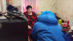 Елену Прекрасную поздравляет Дед Мороз