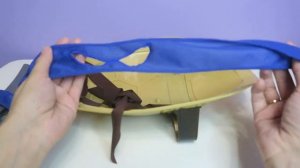 Игровой набор Леонардо Черепашки-Ниндзя (панцирь, оружие, повязка) _ Боевой панц