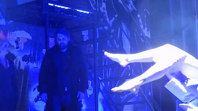 Зонг-опера "TODD". Съемка 4.10.2014. Рассказчик (Александр Леонтьев  Ренегат) «Неупокоенный »
