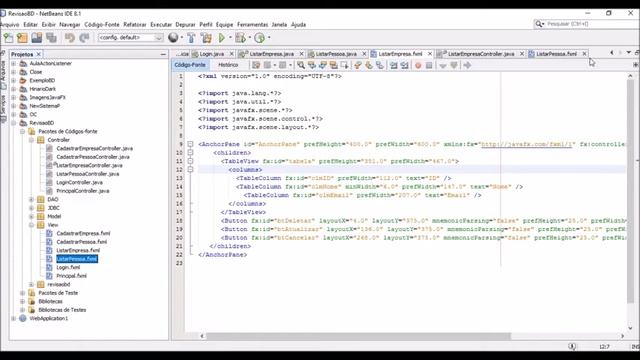 Preenchendo TableView Empresa - | PostgreSQL - JavaFX – смотреть онлайн видео от MySQL Эксперт в ...