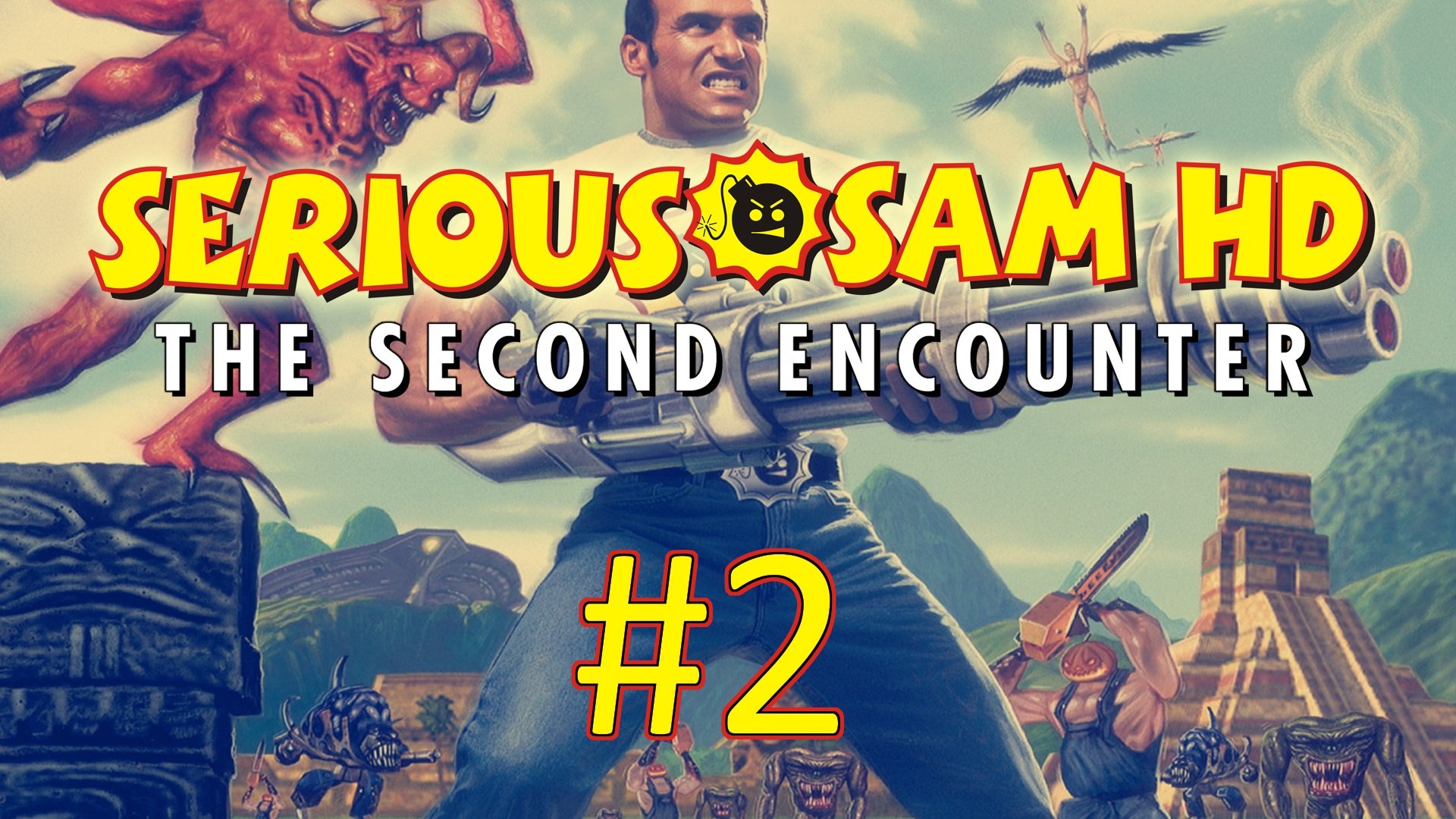 Прохождение Serious Sam HD: The Second Encounter - Часть 2. Паленке - Долина Ягуара (кооператив)