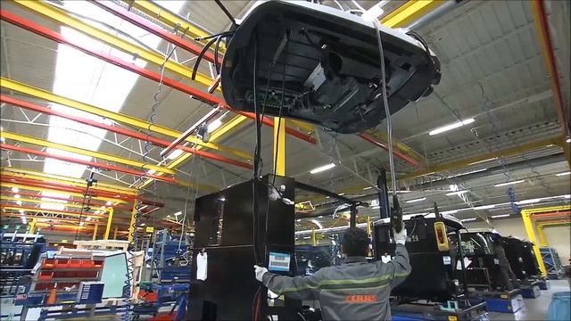 Использование траверс  на производстве комбайнов марки СLAAS