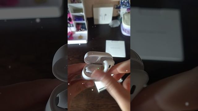 распаковка airpods✨