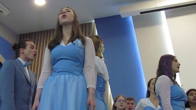 хор студентов