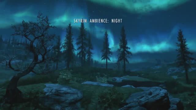 Skyrim - Music & Ambience - Night