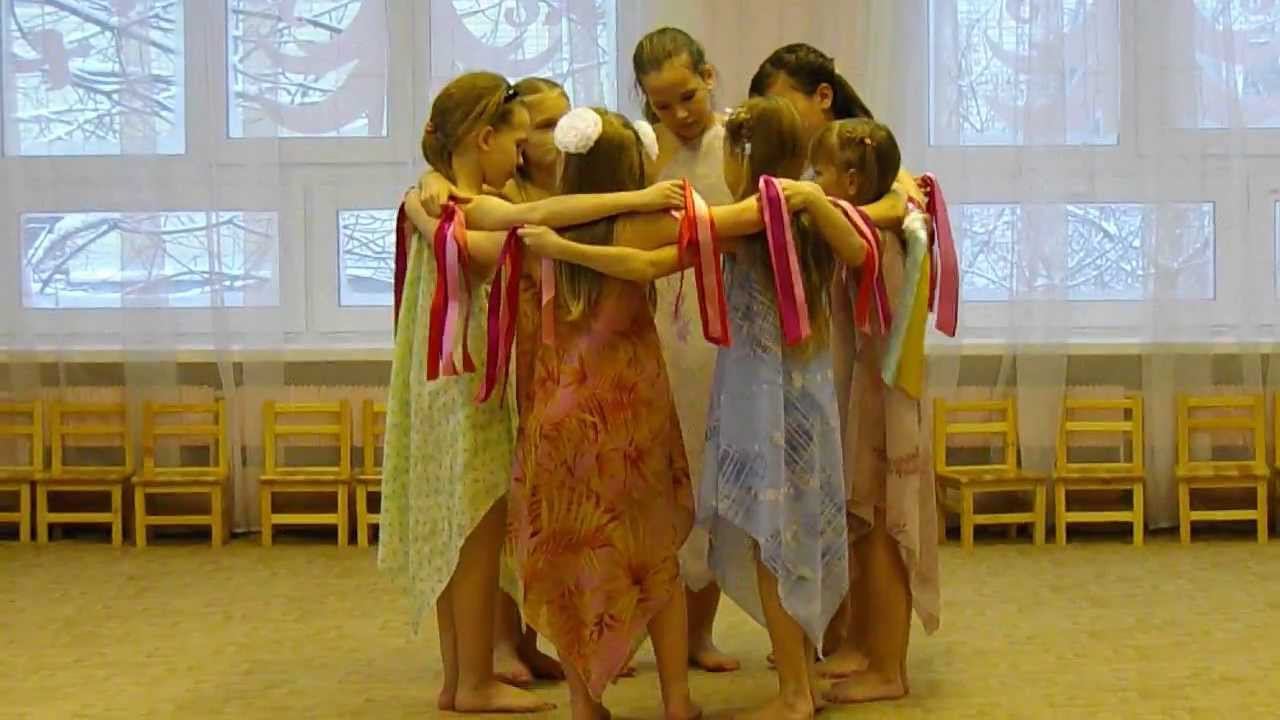 Открытый урок часть 14 -- Волшебный цветок (часть композиции)