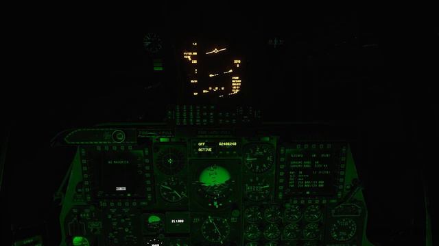 А-10С II Ночная атака. Посадка