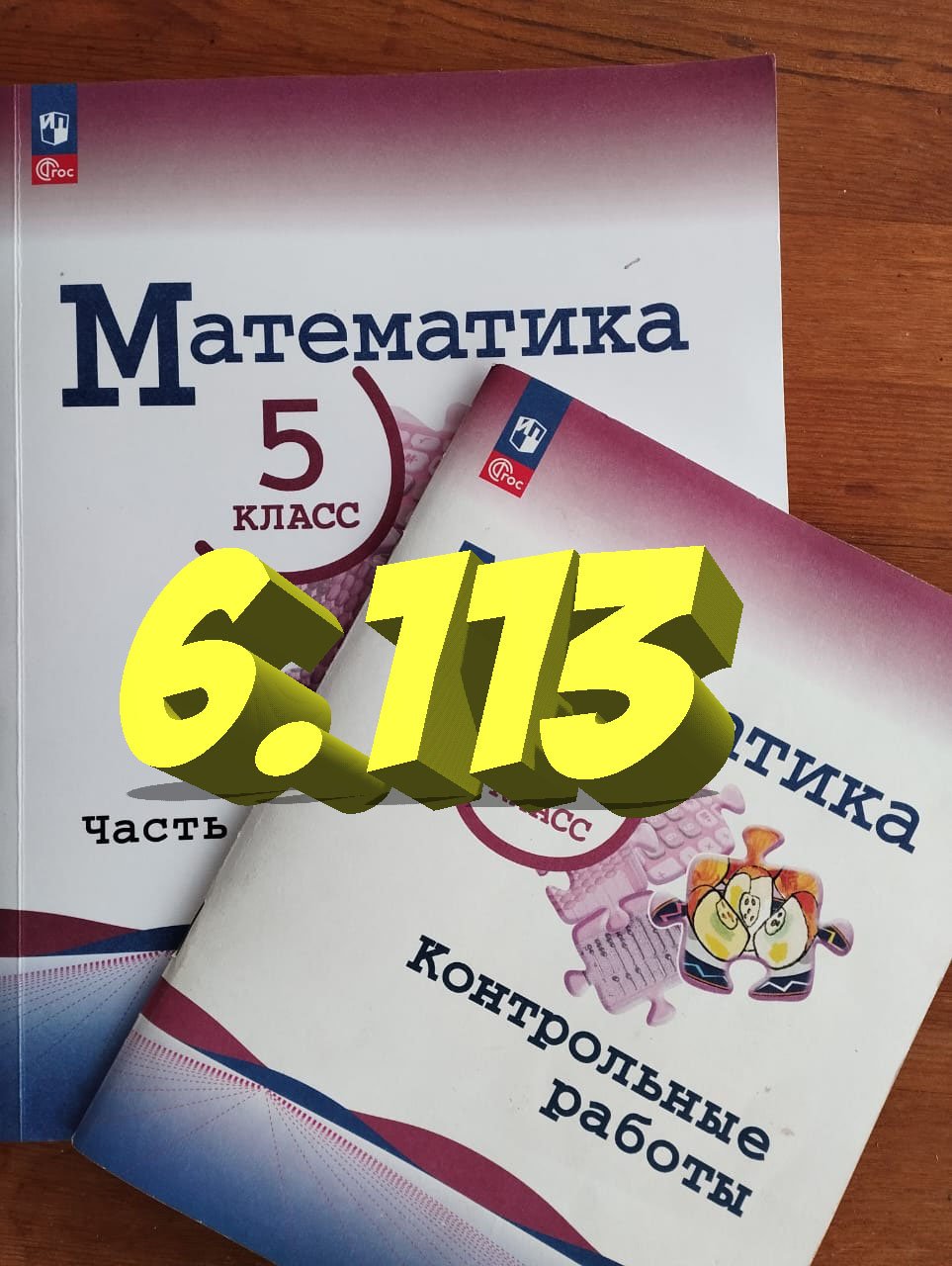 математика 5 класс номер 6.113