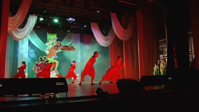 Танец странной женщины. 35-летие студия спортивного танца Ритм