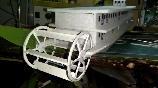 RC Пароход Колумб из потолочки