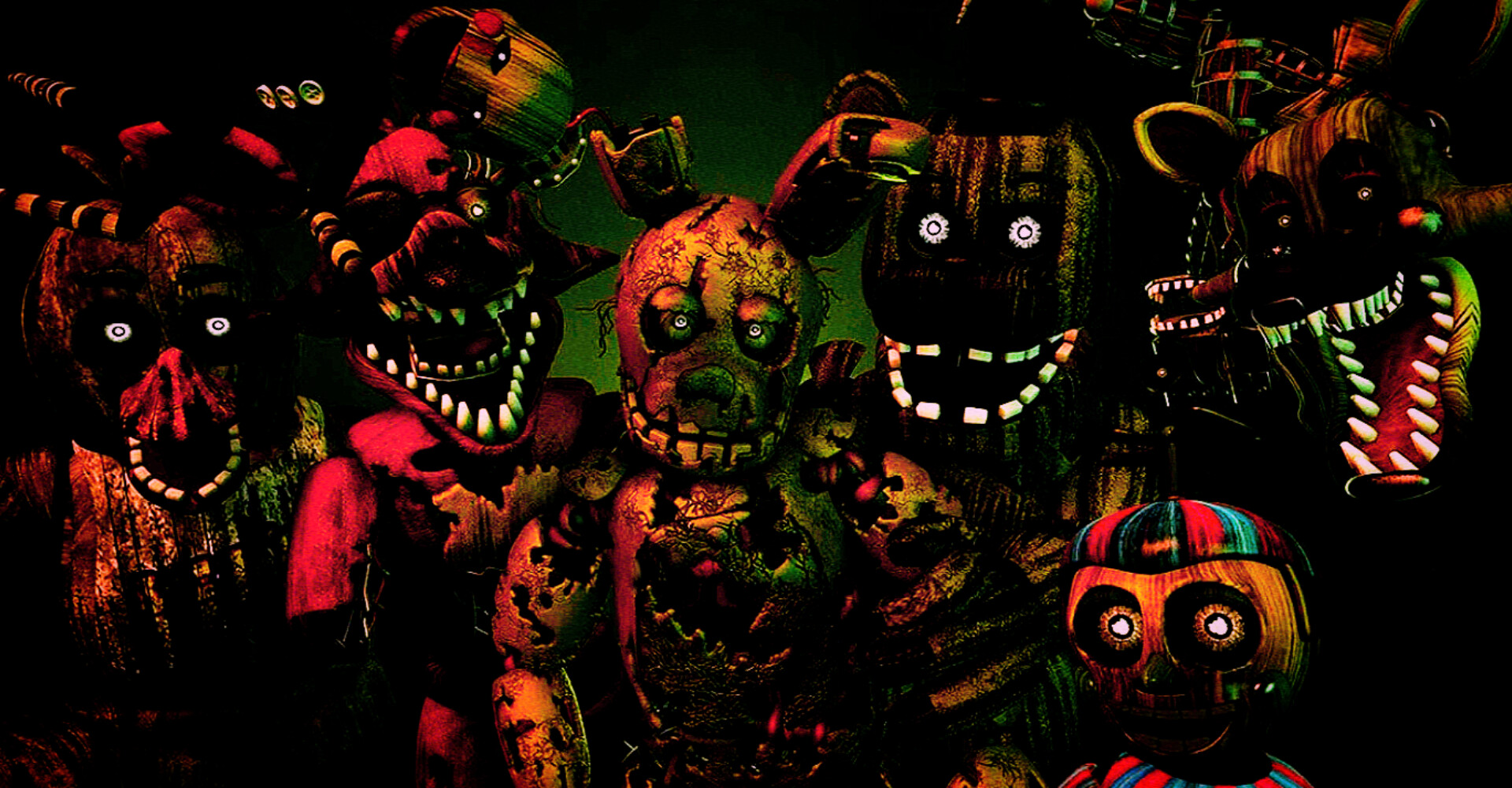 Спрингтрап уже на готове!!! ~Five nights at Freddy's 3~