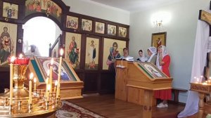 Божественная Литургия, праздник Преображения Господня