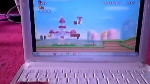 new super mario bros on computer(netbook)