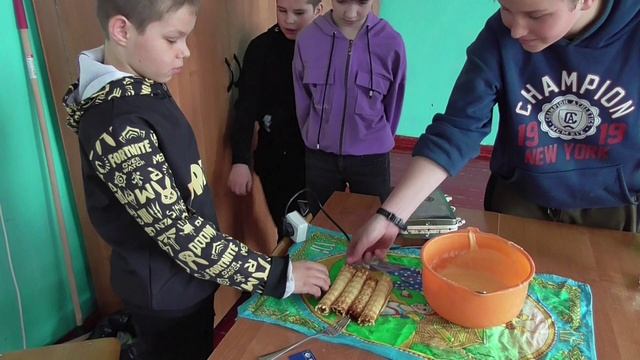 Как мы стряпали вафли. 5 класс 2021-2022
