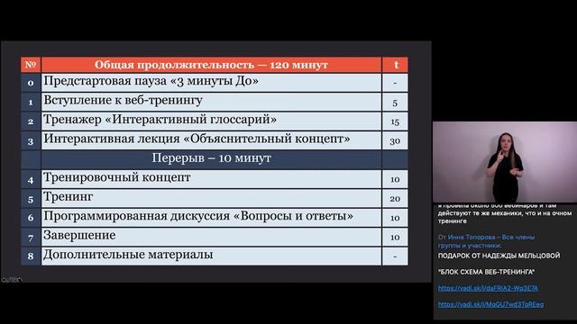 Мастер-класс | Веб-тренинг | Методическая школа T&D | T&D Technologies