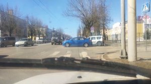 дтп соскочила нога с педали.