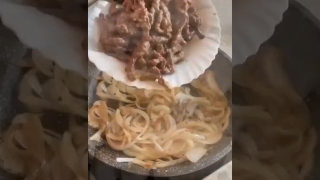 Бефстроганов из говядины