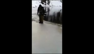 Когда очень нужно проверить тонкий лёд