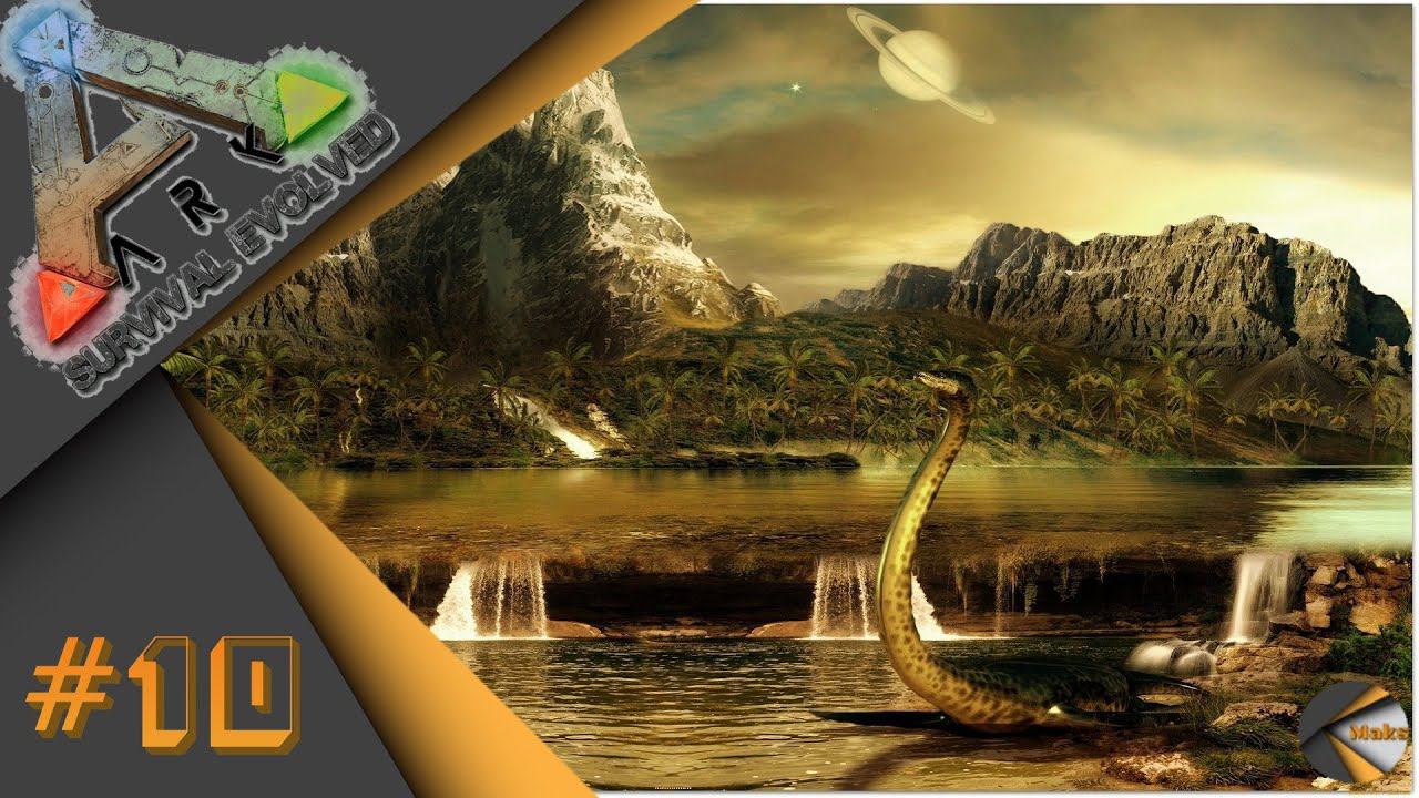 ARK Survival Evolved - Рагнарек #10 - Выживание с динозаврами. Прогулка по Боссам.