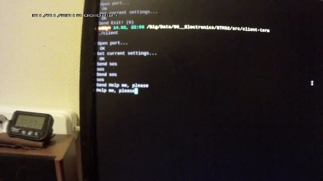 SM32F030 Morze code generator