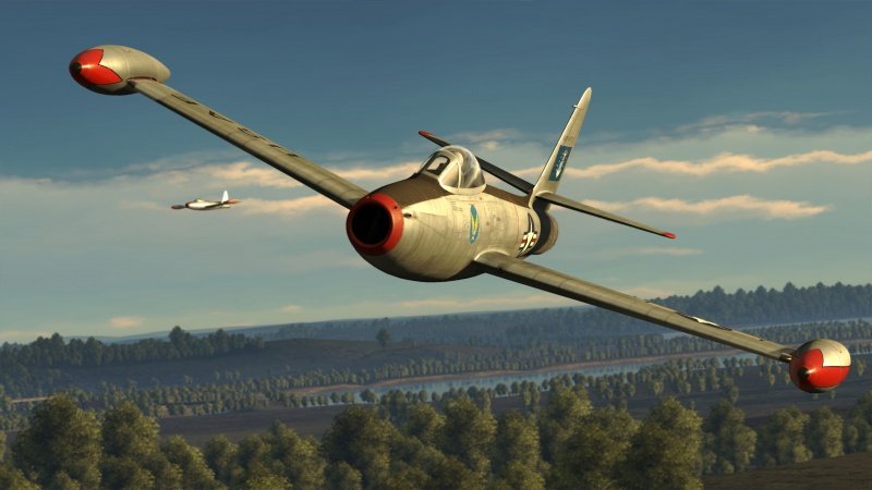 F-84B-26 THUNDERJET УДАРНЫЙ САМОЛЕТ В WAR THUNDER