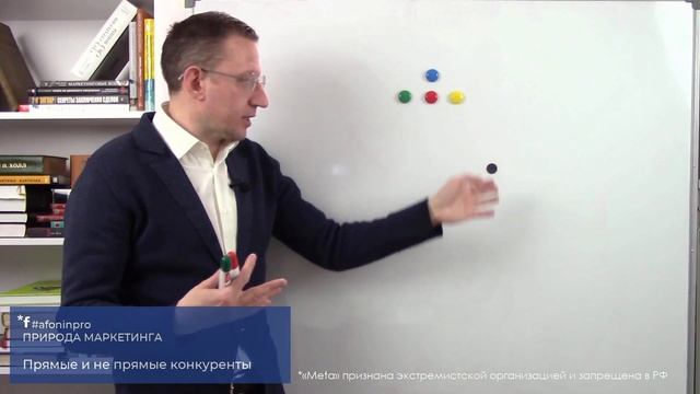 Маркетинг и прямые и не прямые конкуренты в нём