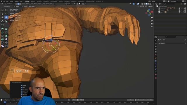 36. Making UVs - Create a commercial game 3D character