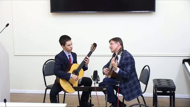 Виталий Ганеев, мастер-класс (учащийся – Егор Лепёшкин, ДШИ №8 г. Саратова)