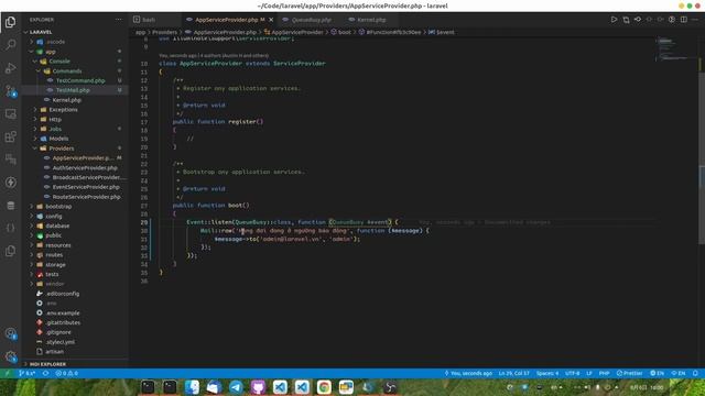Laravel 8 | 53: Queue Monitor Artisan Command - Immutable Datetime – смотреть онлайн видео от ...