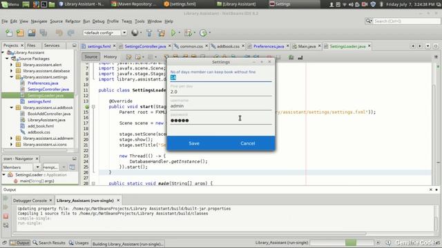 JavaFX Library Software 19 : Connecting Settings UI to File – смотреть онлайн видео от Java ...