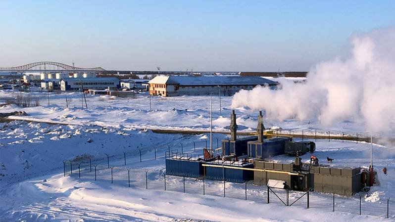 Снегоплавильная станция ОСА-21.38.50 на газовом топливе