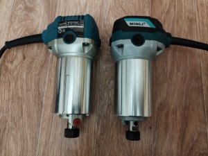 Сравнение плавных пусков фрезеров Makita RT0700C и Minli