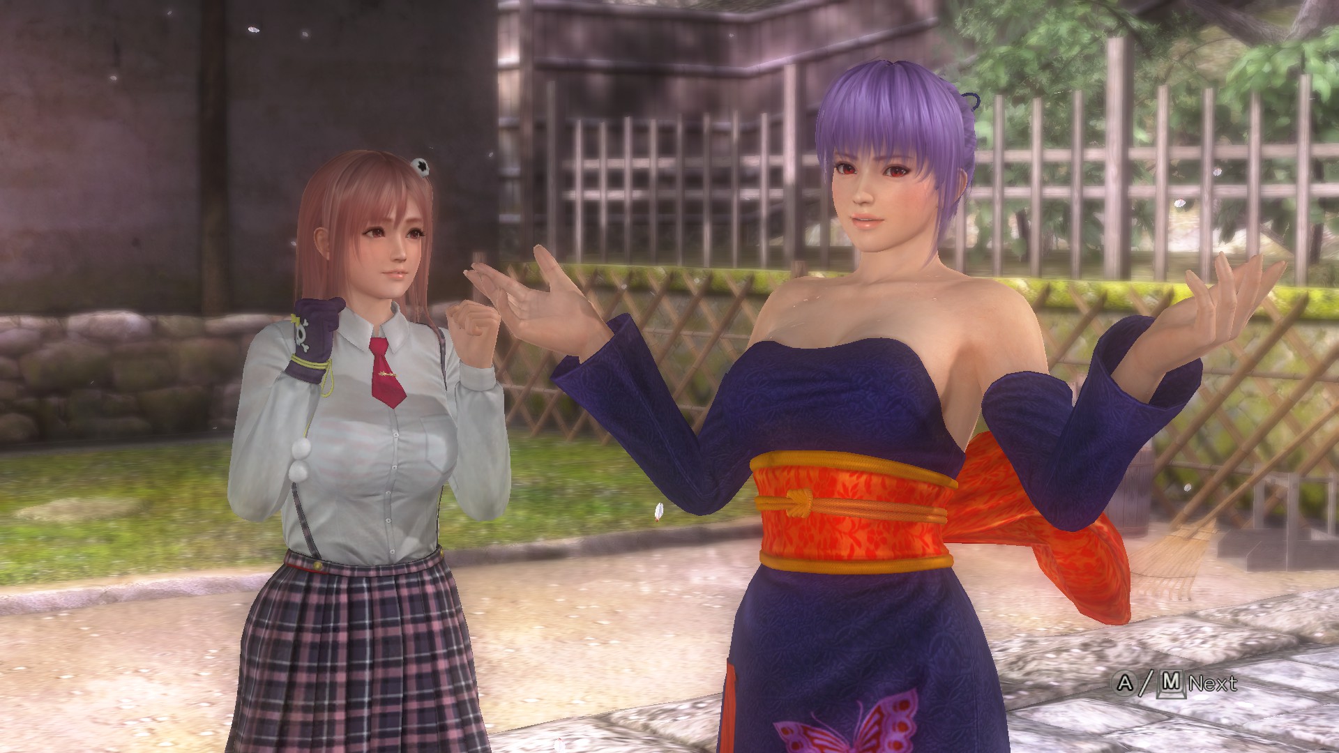 Dead or Alive 5 Last Round - Sister rivalry - odin-is-mnogih(Honoka) vs AyaneKunoichi(Ayane).