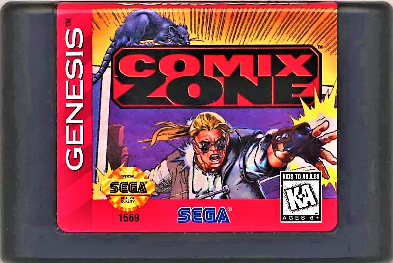 Прохождение игры Comix Zone - уровень 4 (SEGA)