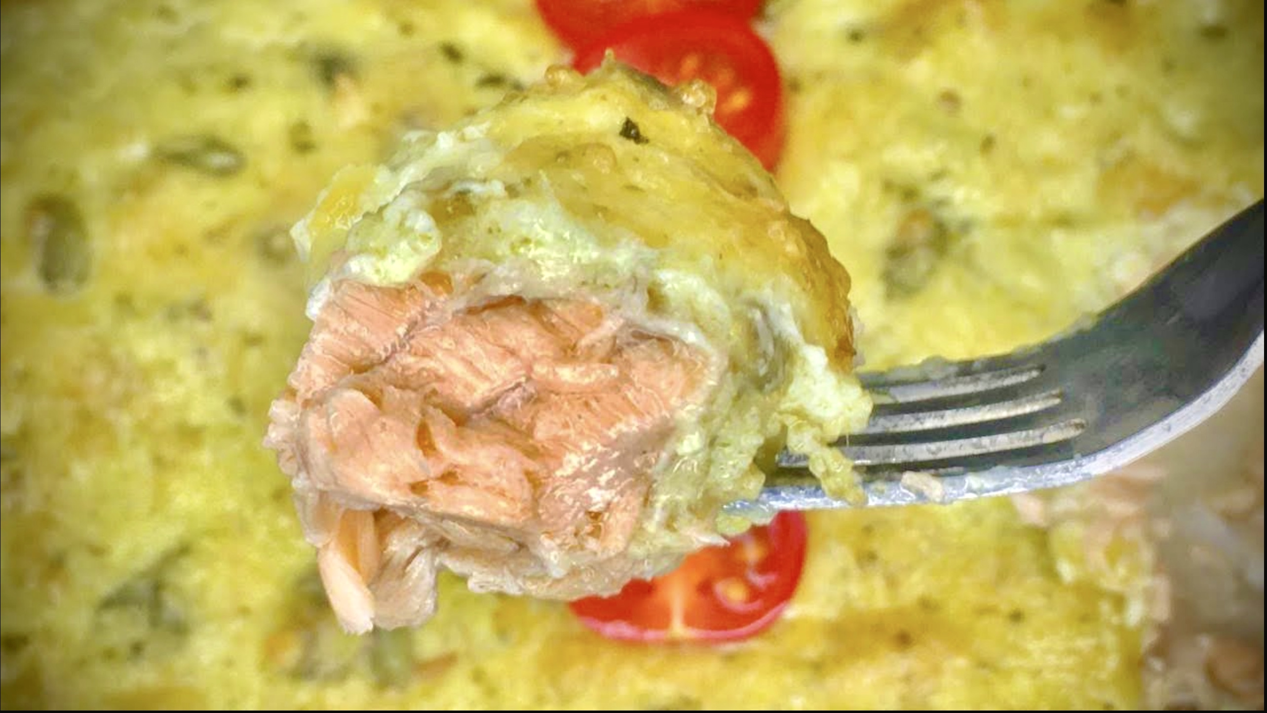 Лосось в сырной шубе с тыквенными семечками ?