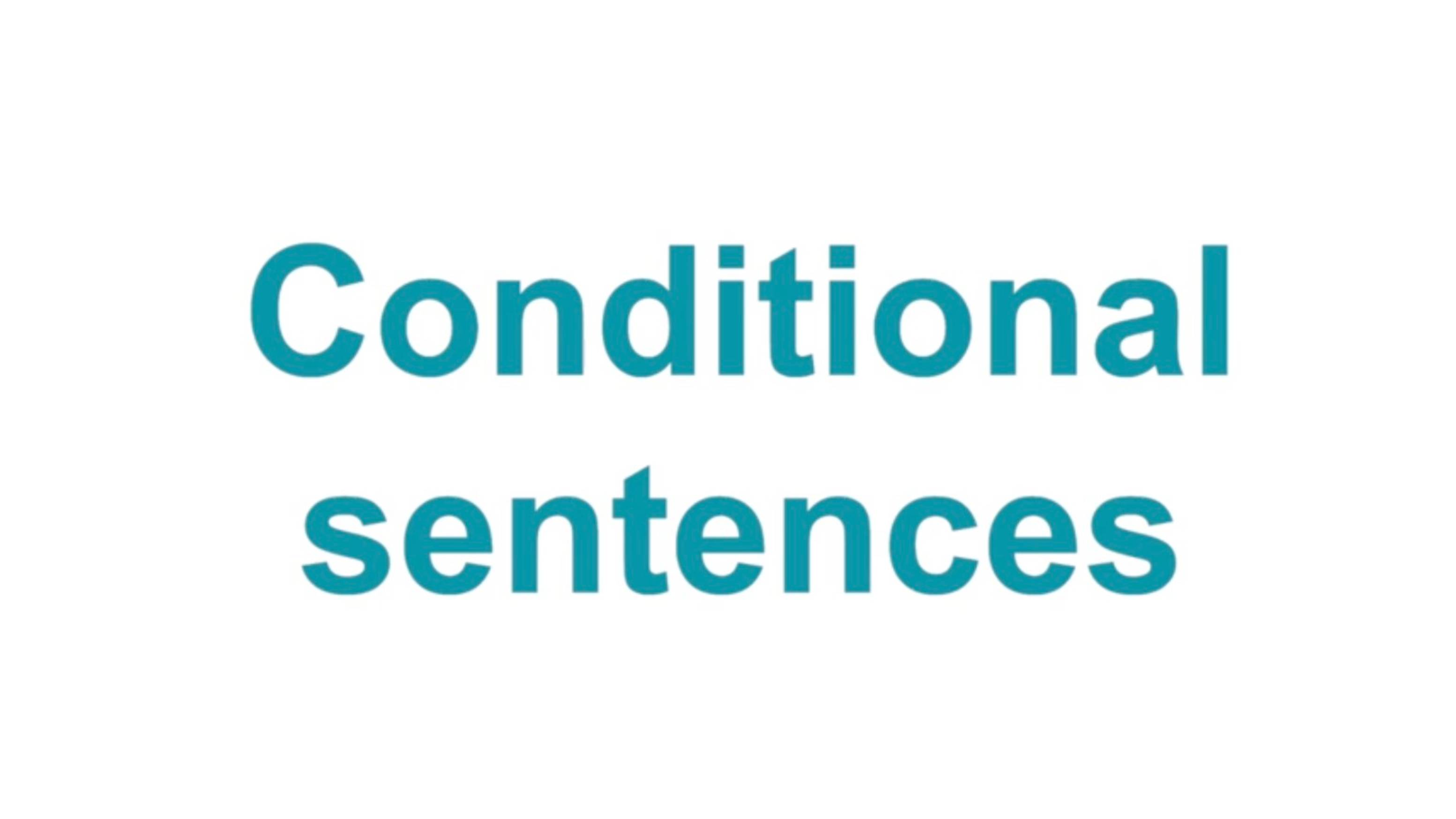 Conditional Sentences | Type Zero