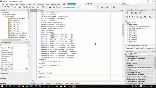 DELPHI Урок 11 Сохранение пути к БД в файл, работа с ini файлом.mp4