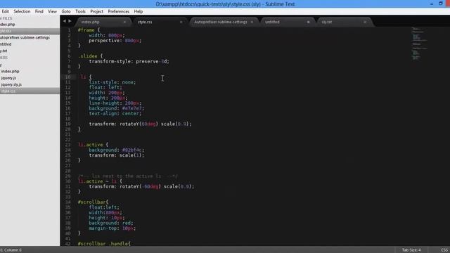 Sublime Text 3 | AutoPrefix CSS 720p – смотреть онлайн видео от CSS захватывает мир в хорошем ...