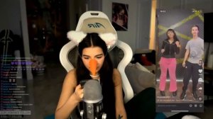 амина смотрит тик ток ////// Tenderlybae сняла маску???