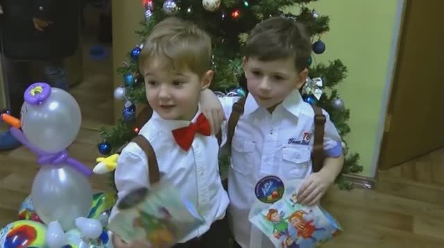 Зарисовка с новогоднего утренника в детсаду