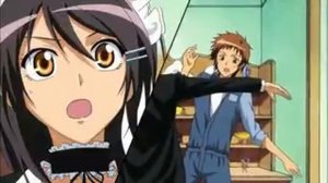 Misaki x Usui (Президент студсовета-горничная!)