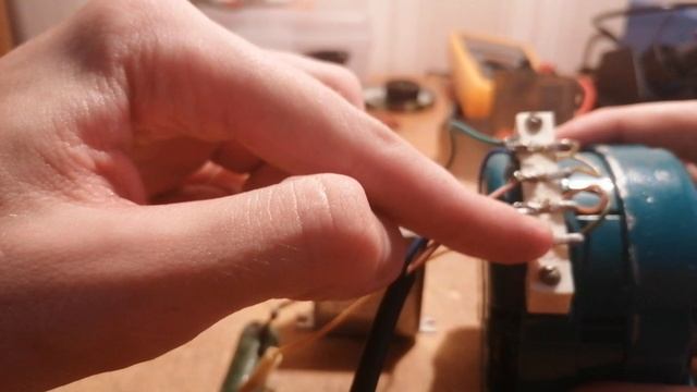 Двигатель КД-6-4-У4. Подключение.