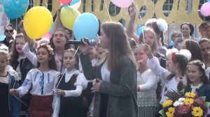 Черноморск.  Последний звонок в школе 2017-Татовi слова
