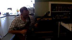 AC/DC Back In Black demo, Carlsbro Fatboy amp, Fernandes Drangonfly Elite guitar