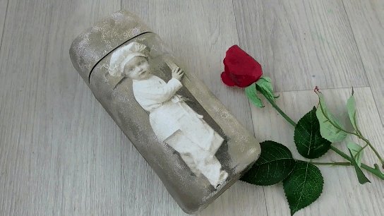 Декор банки кофе и разделочной доски